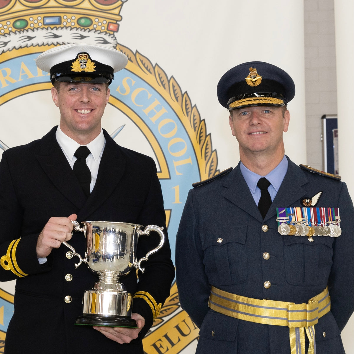 Newmark Helicopter Flying Trophy October 2024 Awarded to Lt. Ben Deacy ...
